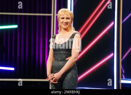 Leila Jane at The Late Late show Eurosong Special Preview Press Day at ...