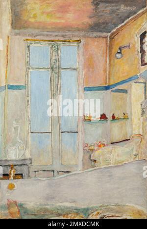In the bathroom. Museum: PRIVATE COLLECTION. Author: PIERRE BONNARD ...