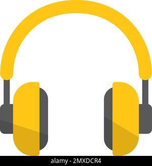 Headphone icon. Listening icon. Editable vector Stock Vector Image ...