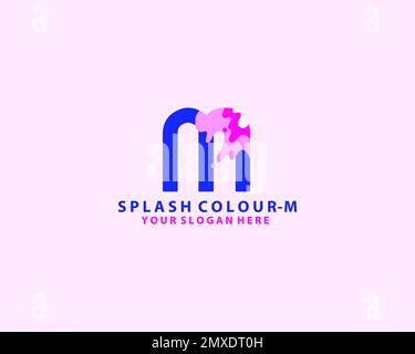 Letter V Logo design Abstract liquid shape vector template Stock Vector ...