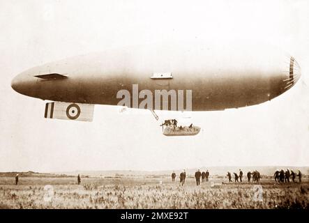 Airship No. SS Z16, early 1900s Stock Photo - Alamy