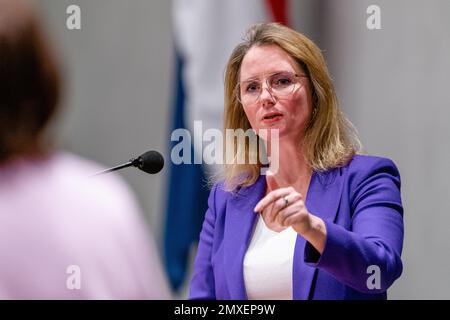 THE HAGUE, NETHERLANDS - JANUARY 24: Fleur Agema of PVV during the ...