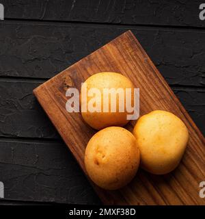 Baked almojabana with Cheese - Traditional Colombian Bakery Stock Photo ...