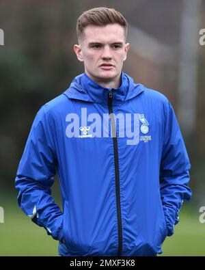 Mark Shelton of Oldham Athletic during the Vanarama National League ...