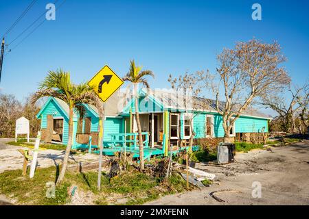 Matlacha, FL, USA - January 30, 2023: Photo of Matlacha aftermath ...