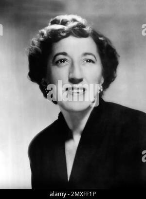 MARGARET HAMILTON (1902-1985) American film actress and educator Stock ...