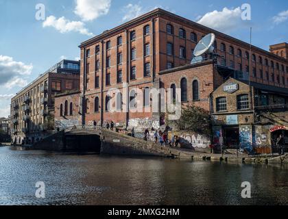Victorian customs warehouse Camden lock London England UK Stock Photo ...