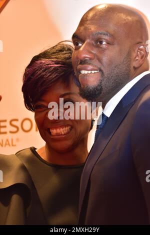 OWN's Queen Sugar cast members Tina Lifford, Omar J. Dorsey, and Dawn ...