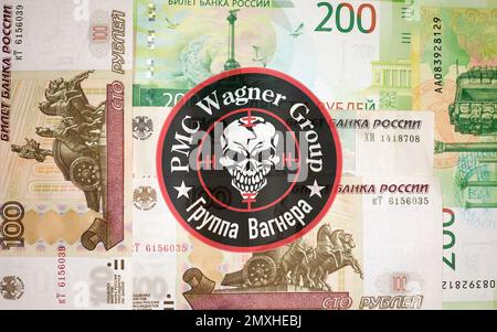 Wagner Group - Russian paramilitary organization logo symbol Stock ...