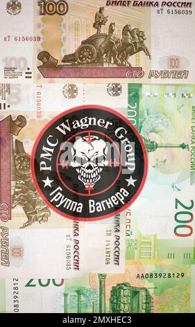 Wagner Group - Russian paramilitary organization logo symbol Stock ...