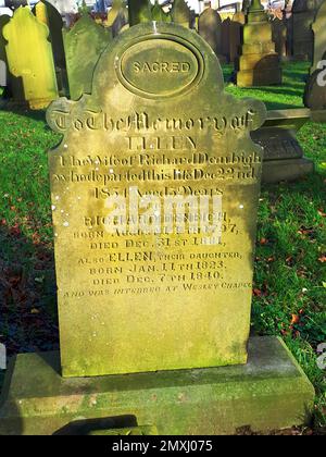 St Leonards Cemetery in Padiham Lancashire was opened in 1853 as the ...