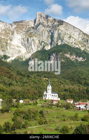 Slovenia, mount Krn (monte Nero Italian). Mount Krn was scene of bloody ...