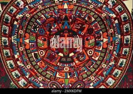 Carpets, Mayan Handicrafts, Chichen Itza Mexico Stock Photo - Alamy