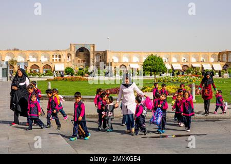 Imam Square, Meydan-e Emam, centre of the city of Isfahan and the ...