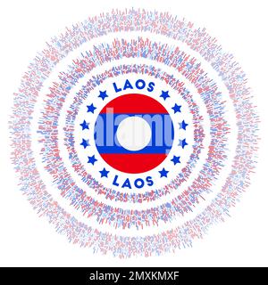 Symbol of Laos. National emblem Stock Vector Image & Art - Alamy