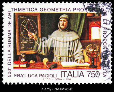 Luca Pacioli, Franciscan Friar and Mathematician Stock Photo - Alamy
