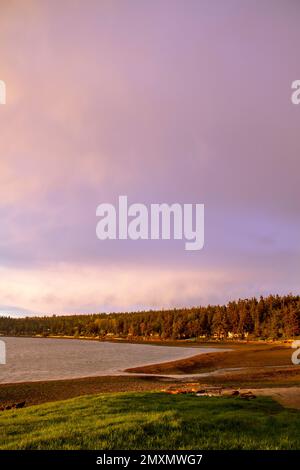Pacific Northwest dramatic sunset (2014 Stock Photo - Alamy