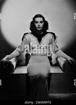 American actress Hedy Lamarr, publicity photo for "The Heavenly Body" (MGM, 1943). Portrait ...