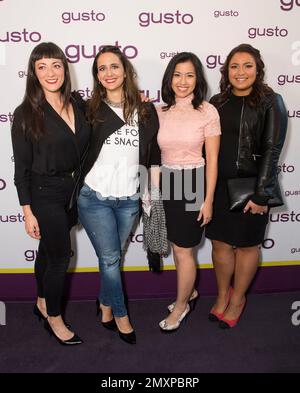 From left, Vanessa Gianfrancesco, Natalia Machado, Pailin Chongchitnant ...