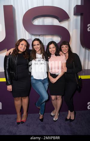From left, Vanessa Gianfrancesco, Natalia Machado, Pailin Chongchitnant ...