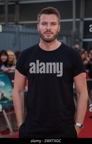 Rick Edwards poses for photographers upon arrival at the Empire Live ...