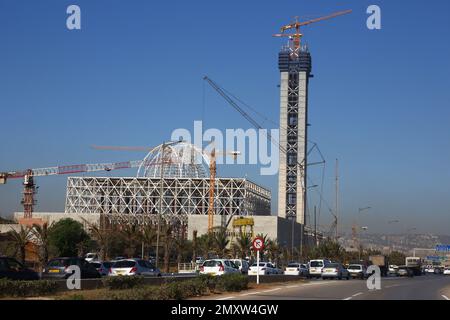 The Grand Mosque of Algiers is under construction in the Algerian ...