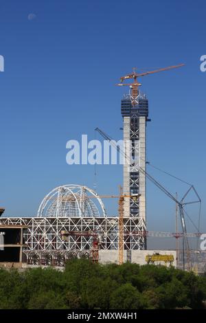 The Grand Mosque of Algiers is under construction in the Algerian ...