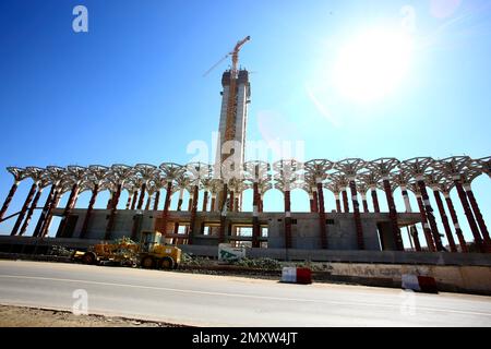 The Grand Mosque of Algiers is under construction in the Algerian ...