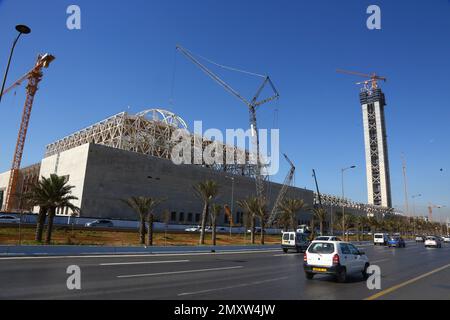 The Grand Mosque of Algiers is under construction in the Algerian ...