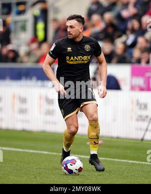 Sheffield United's Jack Robinson during the Sky Bet Championship match ...