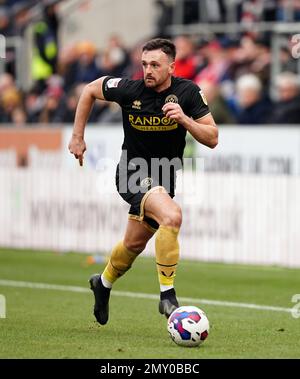 Sheffield United's Jack Robinson during the Sky Bet Championship match ...