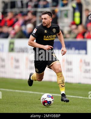Sheffield United's Jack Robinson during the Sky Bet Championship match ...