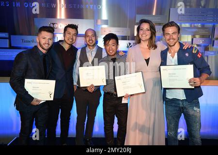 From left, Travis Wall, Brian Hirano, Joseph Lee, Steve Terada, Kathryn ...