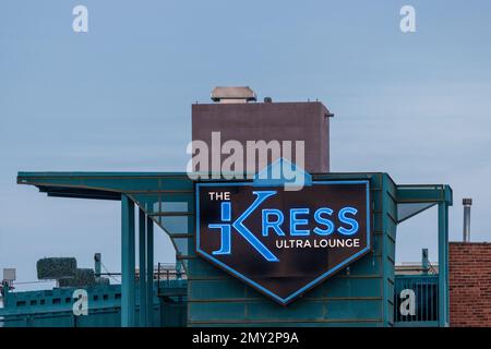 The Kress Sign in Downtown Yuma Az Stock Photo - Alamy