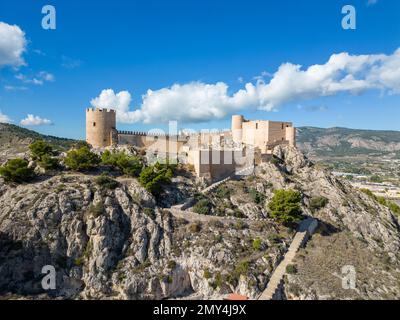 The castle of Castalla in Alicante, Spain Stock Photo - Alamy