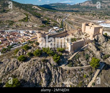 The castle of Castalla in Alicante, Spain Stock Photo - Alamy