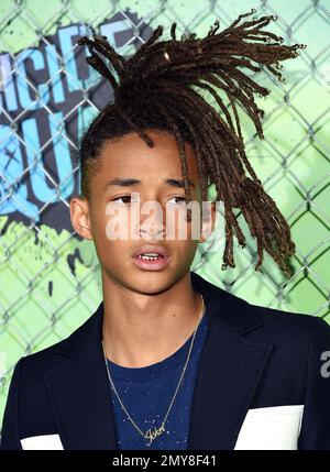Jaden Smith attends the world premiere of "Suicide Squad" at the Beacon ...
