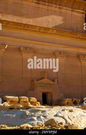 Tomb of Lihyan son of Kuza, Madain Saleh (Hegra) (Al Hijr), UNESCO ...