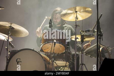 Beach House seen at the 2016 Pitchfork Music Festival, on Friday, July ...