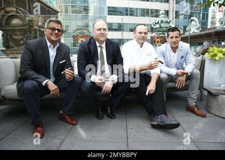 IMAGE DISTRIBUTED FOR THE KNICKERBOCKER HOTEL - (From left) Regis ...