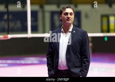 Head Coach Matteo Bertini (Perugia Volley Stock Photo - Alamy