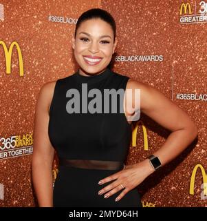 Actress and singer Jordin Sparks attends the 13th annual McDonald's 365 Black Awards on Friday ...