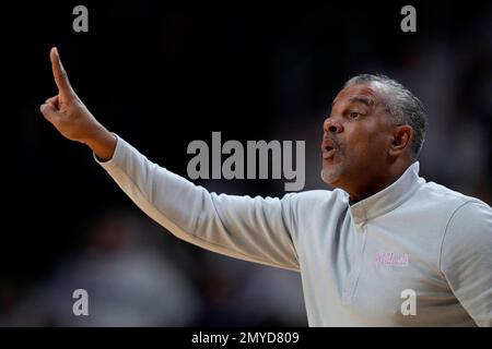 Kansas State head coach Jerome Tang watches his team play against ...