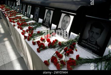 Family members, friends and colleagues of U.S. Air Force Col. David ...