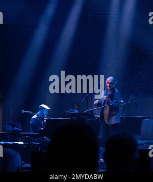 Glasgow Scotland. Duncan Chisholm, Scottish fiddle player and composer ...