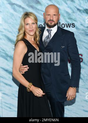 Producers Lynn Harris, left, and Matti Leshem attend the world premiere ...