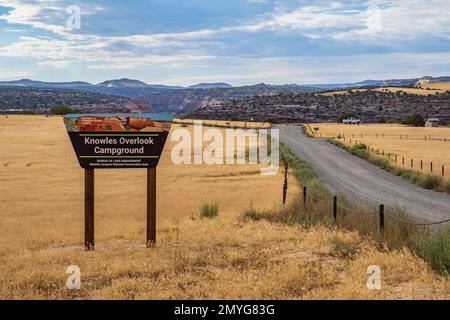 Knowles Canyon Overlook Campground, Rabbit Valley, McInnis Canyons ...