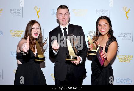 EXCLUSIVE - Amy Stiefel, from left, Jonah Restuccio, and Jenna Harner ...