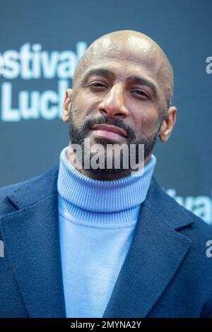 Stomy Bugsy attending the Leo Mattei Photocall during the 25th Luchon ...
