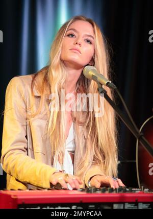 Ruby Carr of the band Bahari visits the Q102 Performance Theater on ...